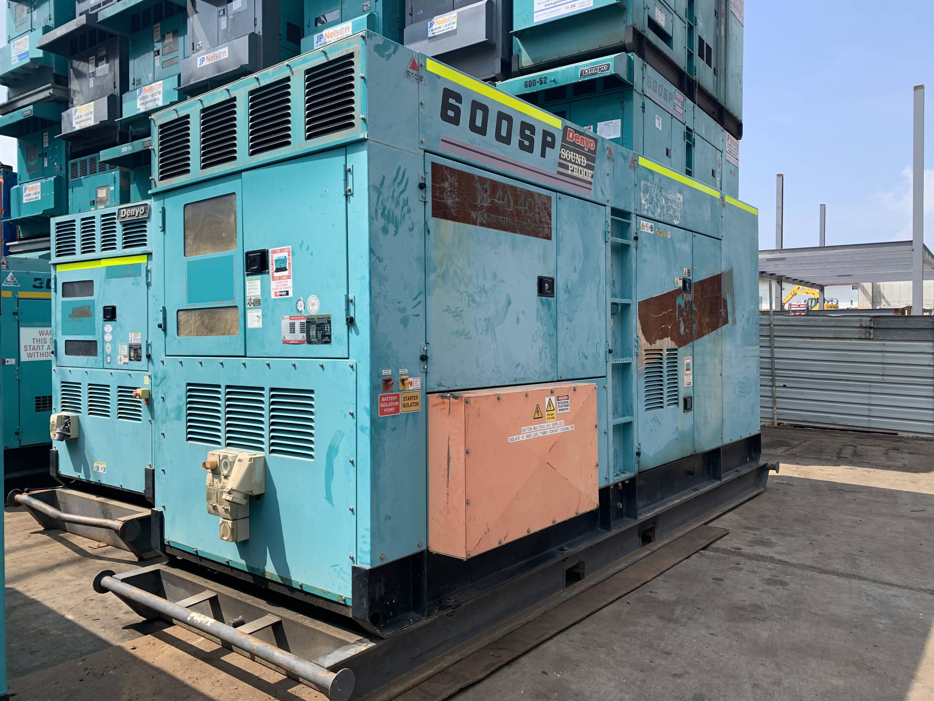 DENYO 600 KVA DIESEL GENERATOR
